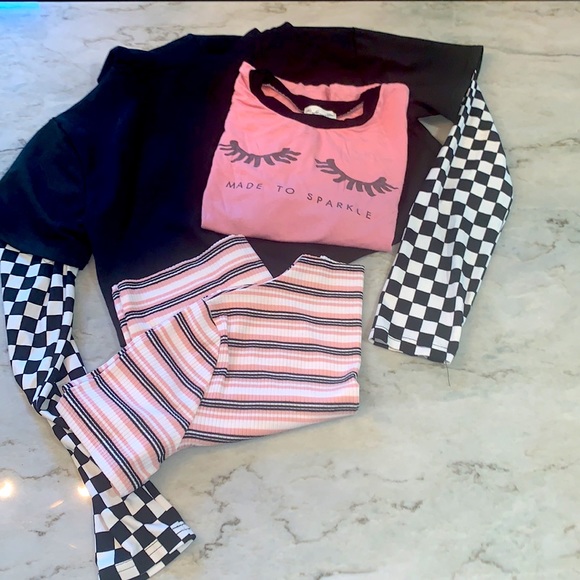 Tops | Bundle 3 Back To Cool Fun Tops | Poshmark
